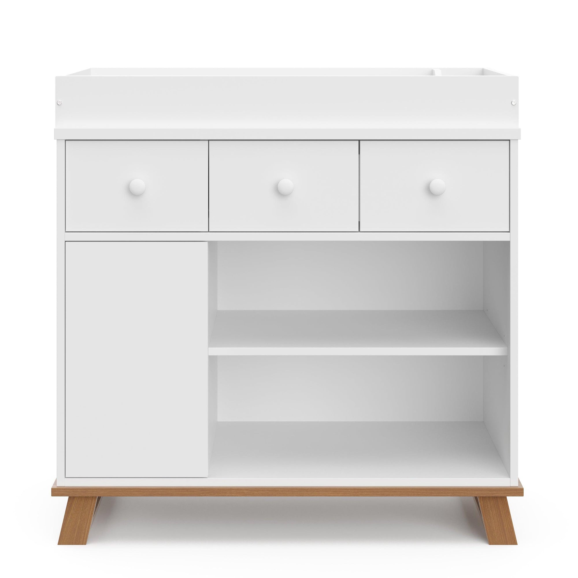 Storkcraft® Modern Nursery Combo Changing Table Dresser with Removable